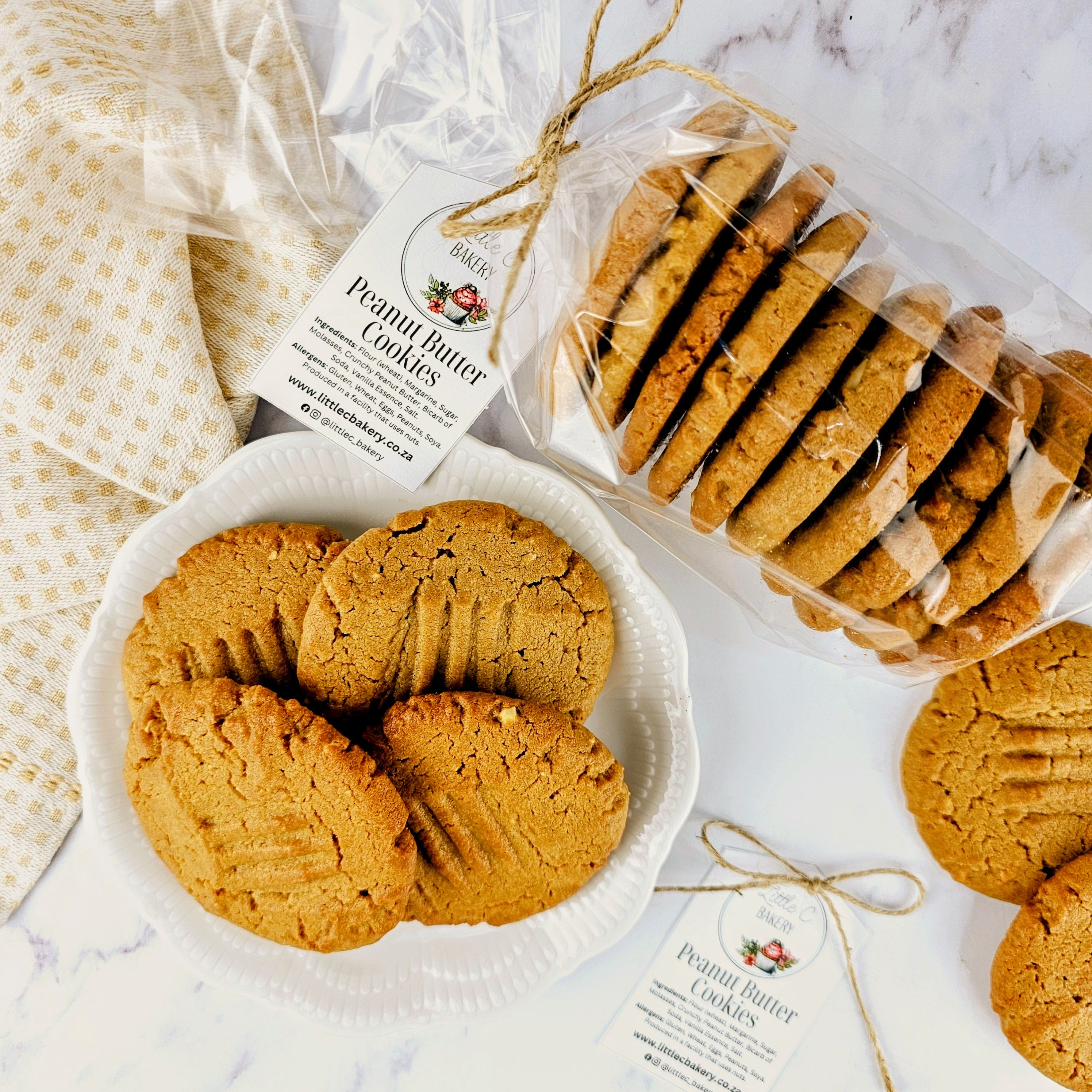 Peanut Butter Cookies – Little C Bakery