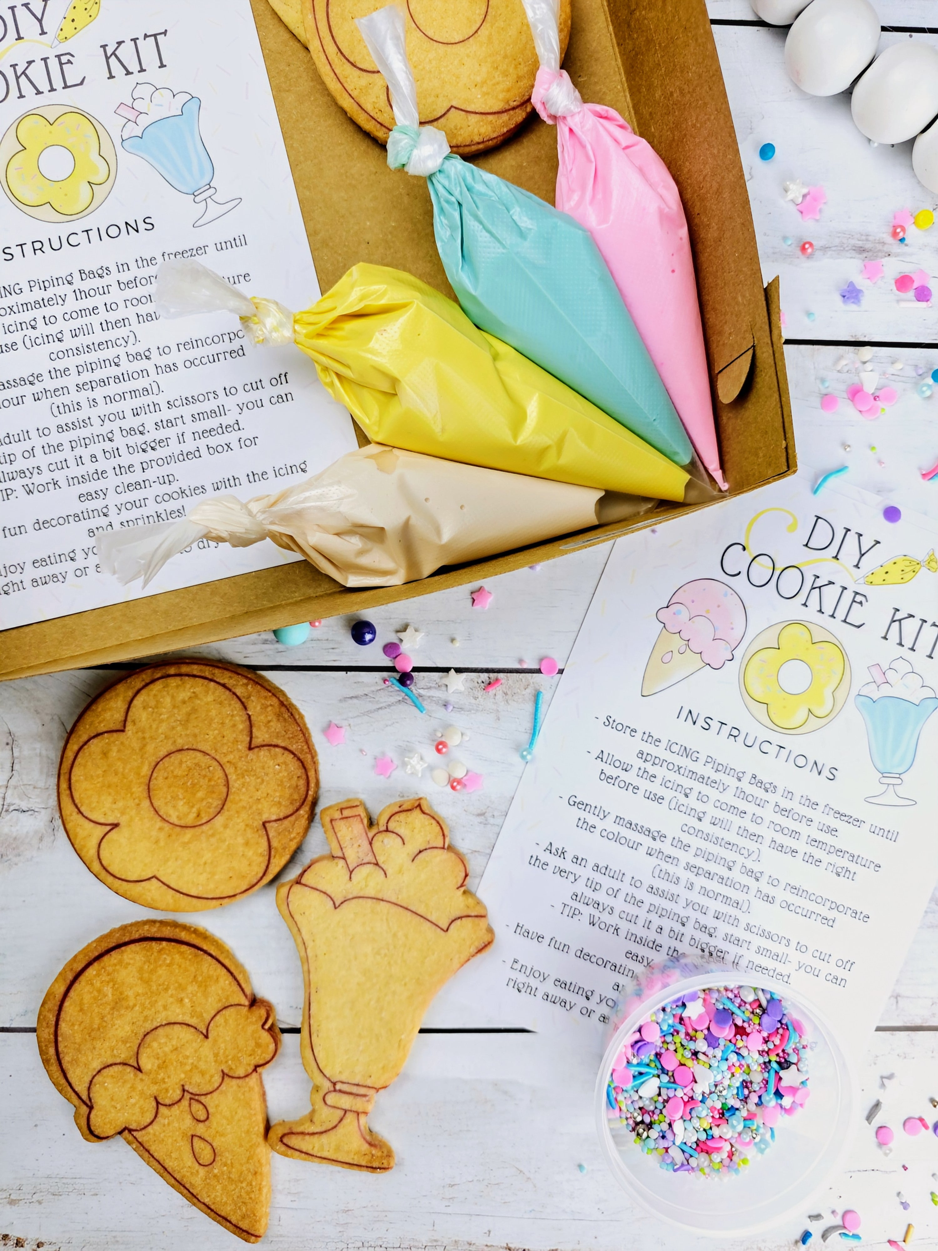 Sweets & Treats DIY Cookie Decorating Kit – Little C Bakery